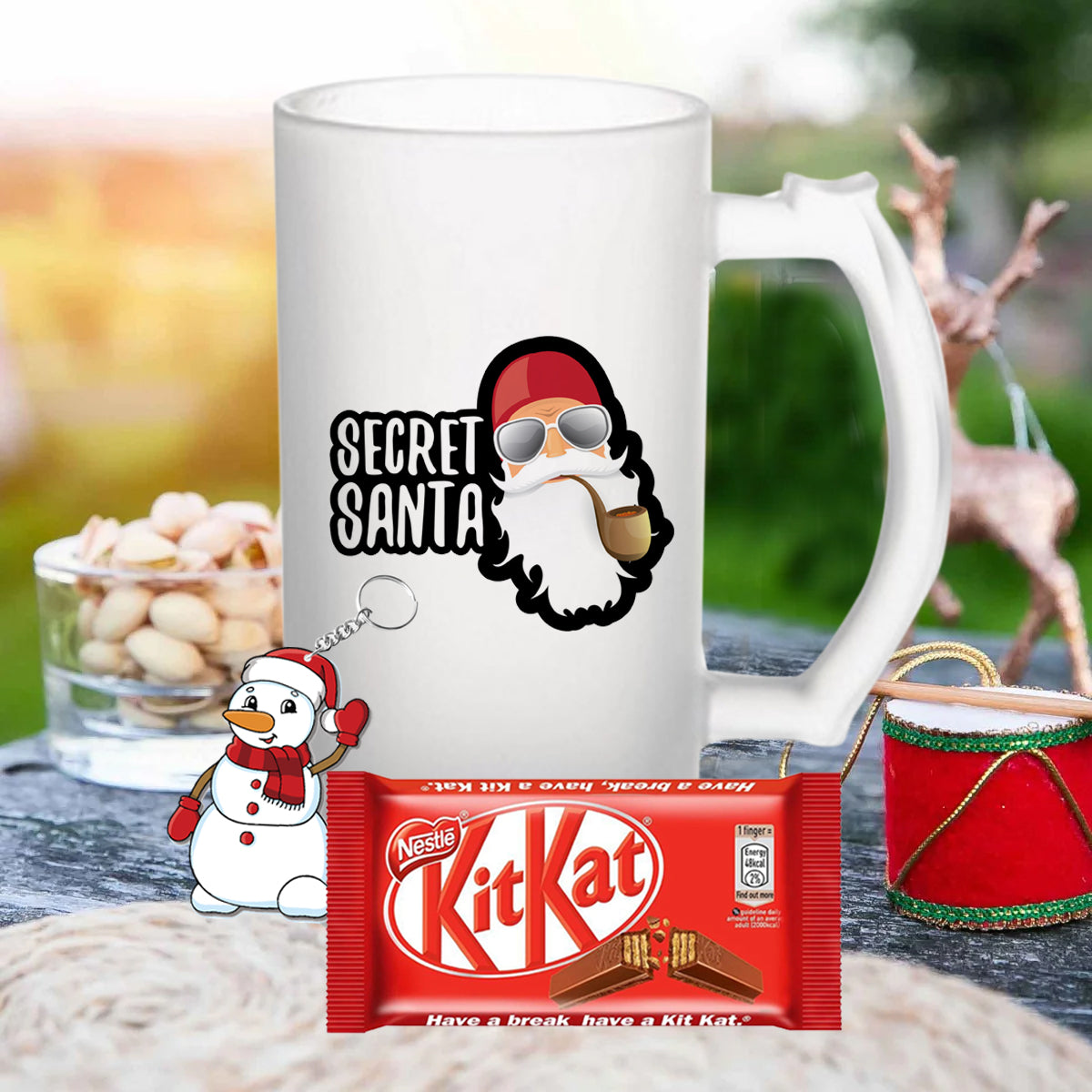 Chillaao Secret Santa Beer Mug